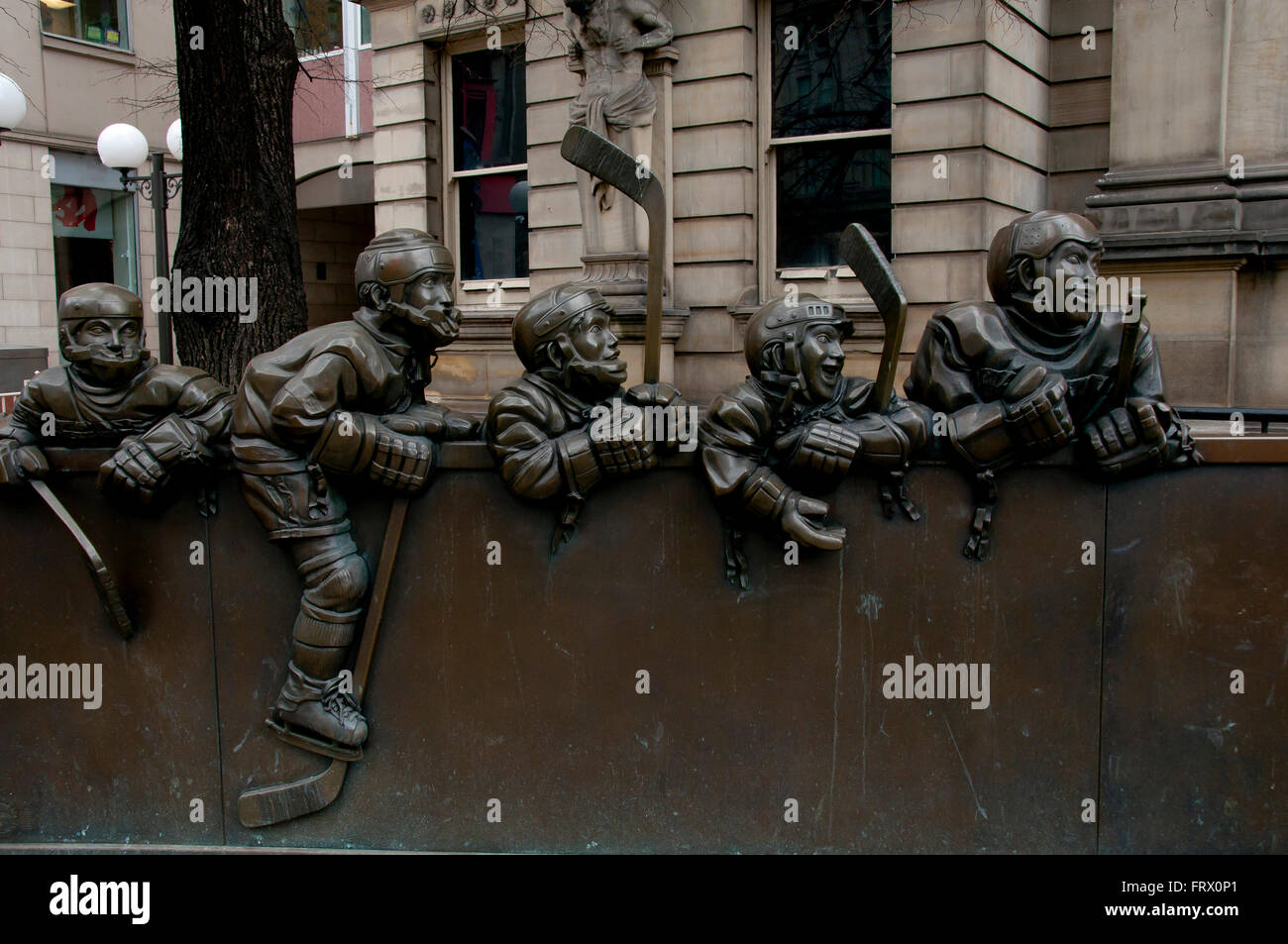 Hockey Statue - Toronto - Canada Stock Photo - Alamy