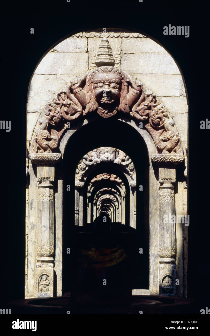 Chaitya arches hi-res stock photography and images - Alamy