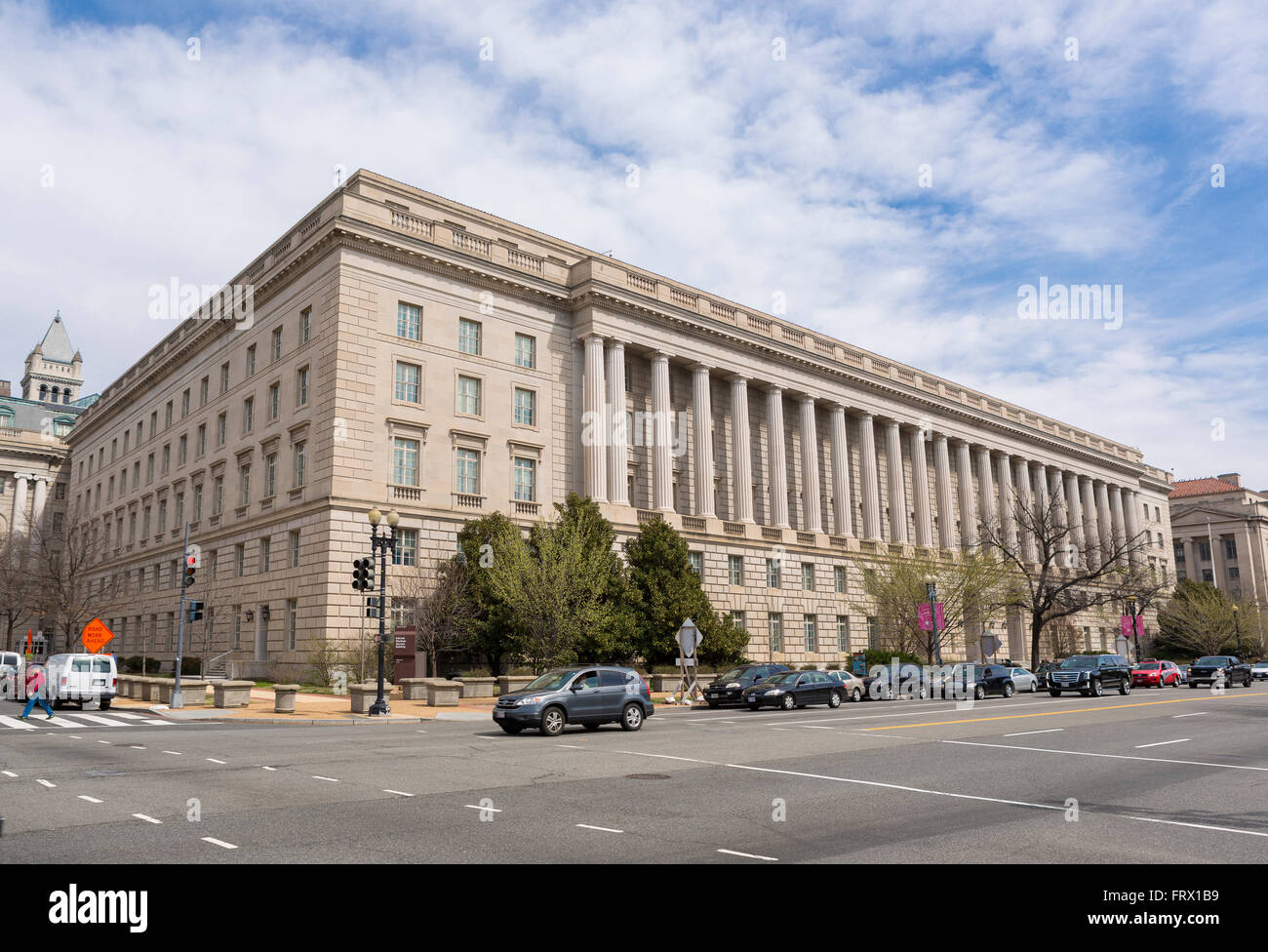 WASHINGTON, DC, USA - IRS building. Internal Revenue Service Stock ...