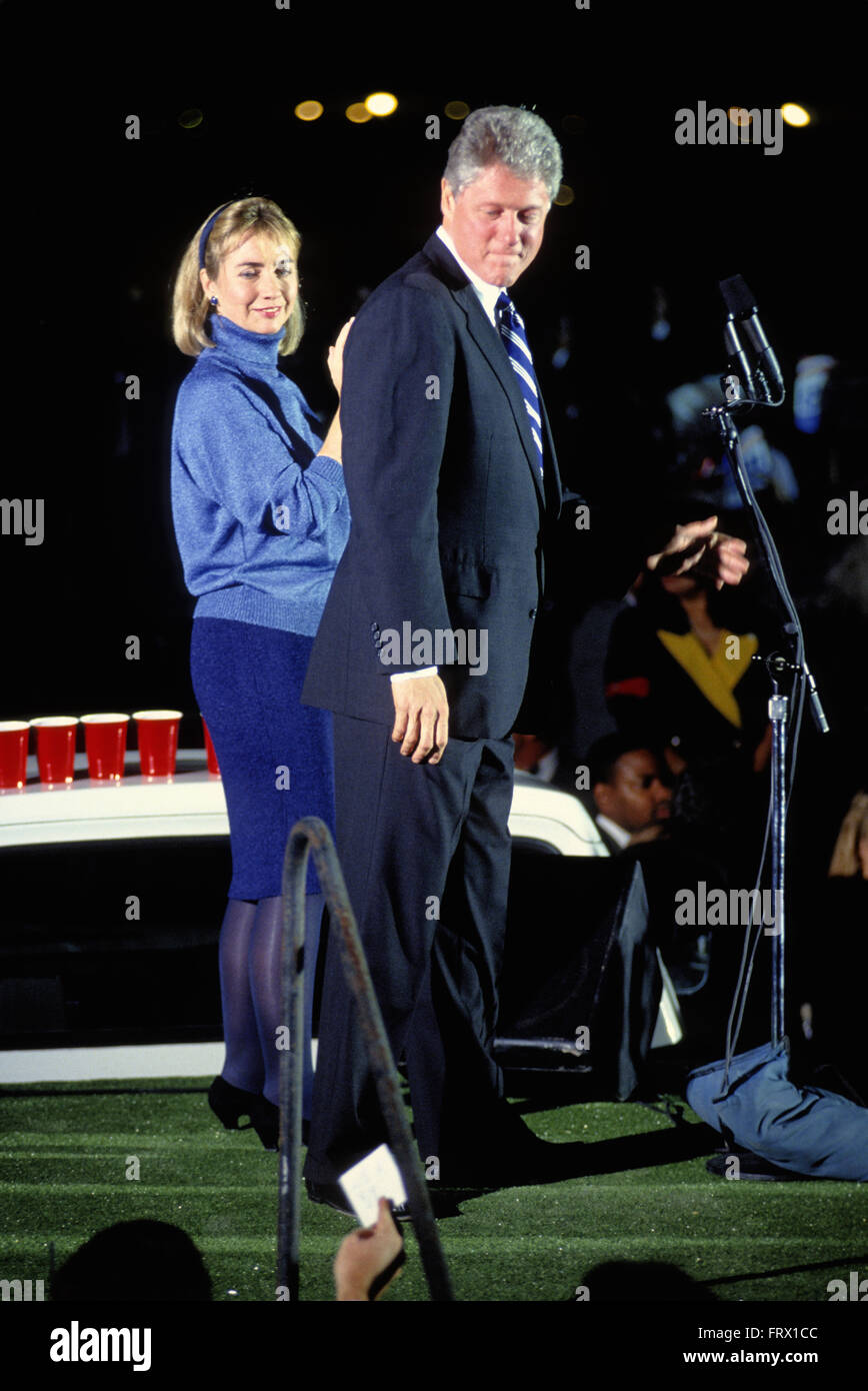 Clintons 1992 campaign hi-res stock photography and images - Alamy
