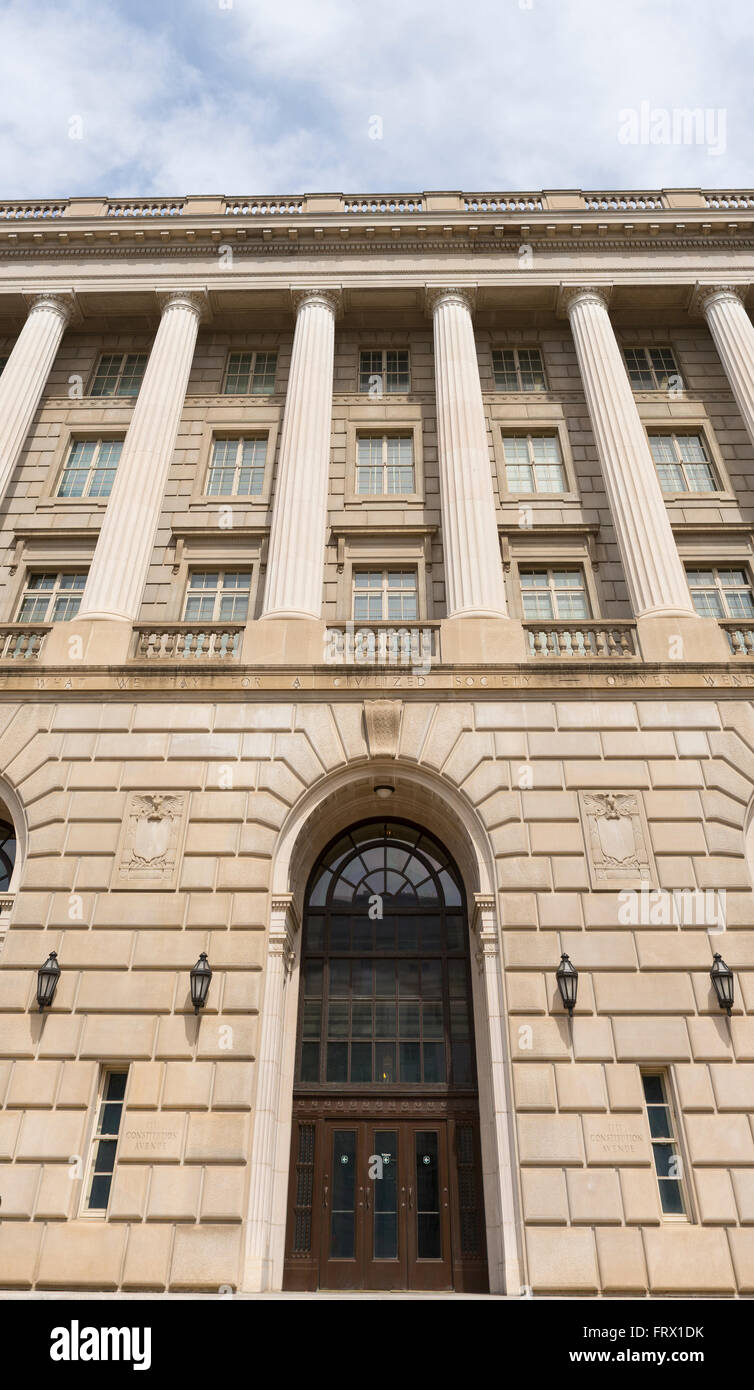 Washington dc usa irs building hi-res stock photography and images - Alamy