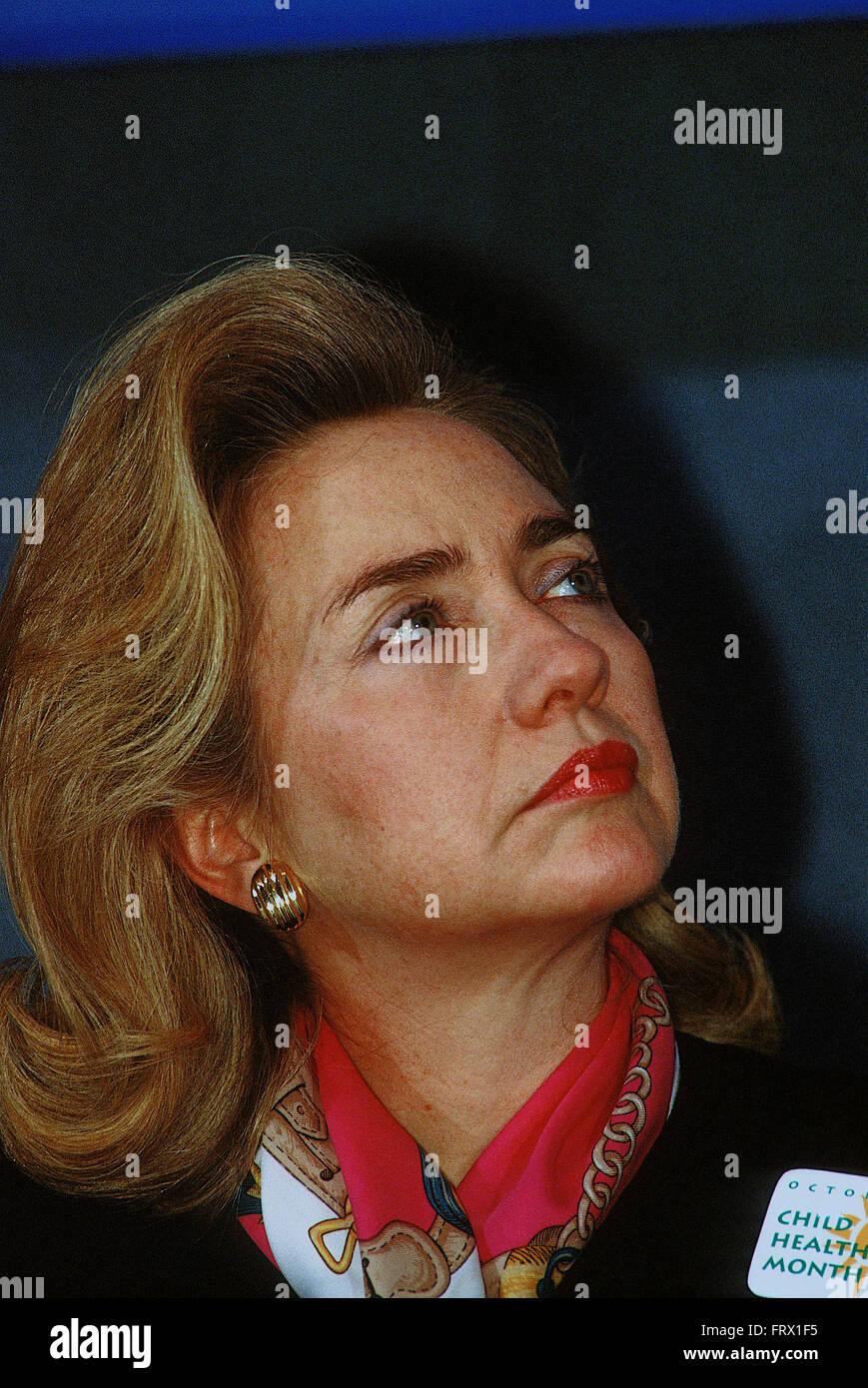 Hillary clinton 1995 hi-res stock photography and images - Alamy