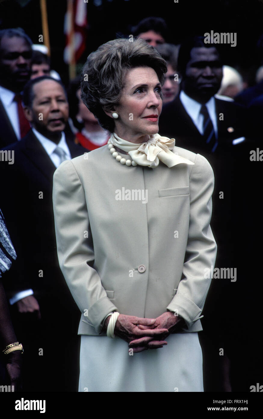 Washington, DC., 7th June, 1983 First Lady Nancy Reagan during the ...