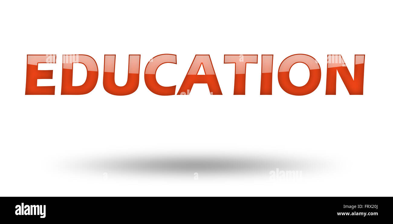 Higher education sign Cut Out Stock Images & Pictures - Alamy