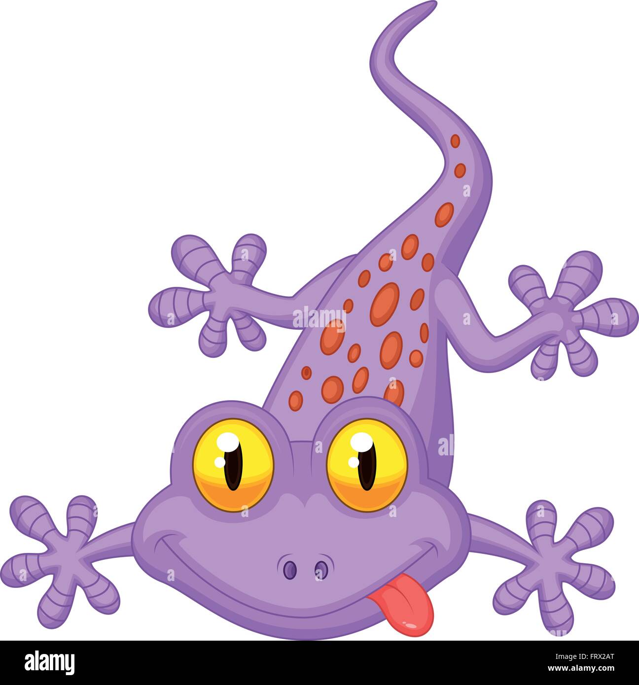 Cute gecko cartoon Stock Vector Image & Art - Alamy