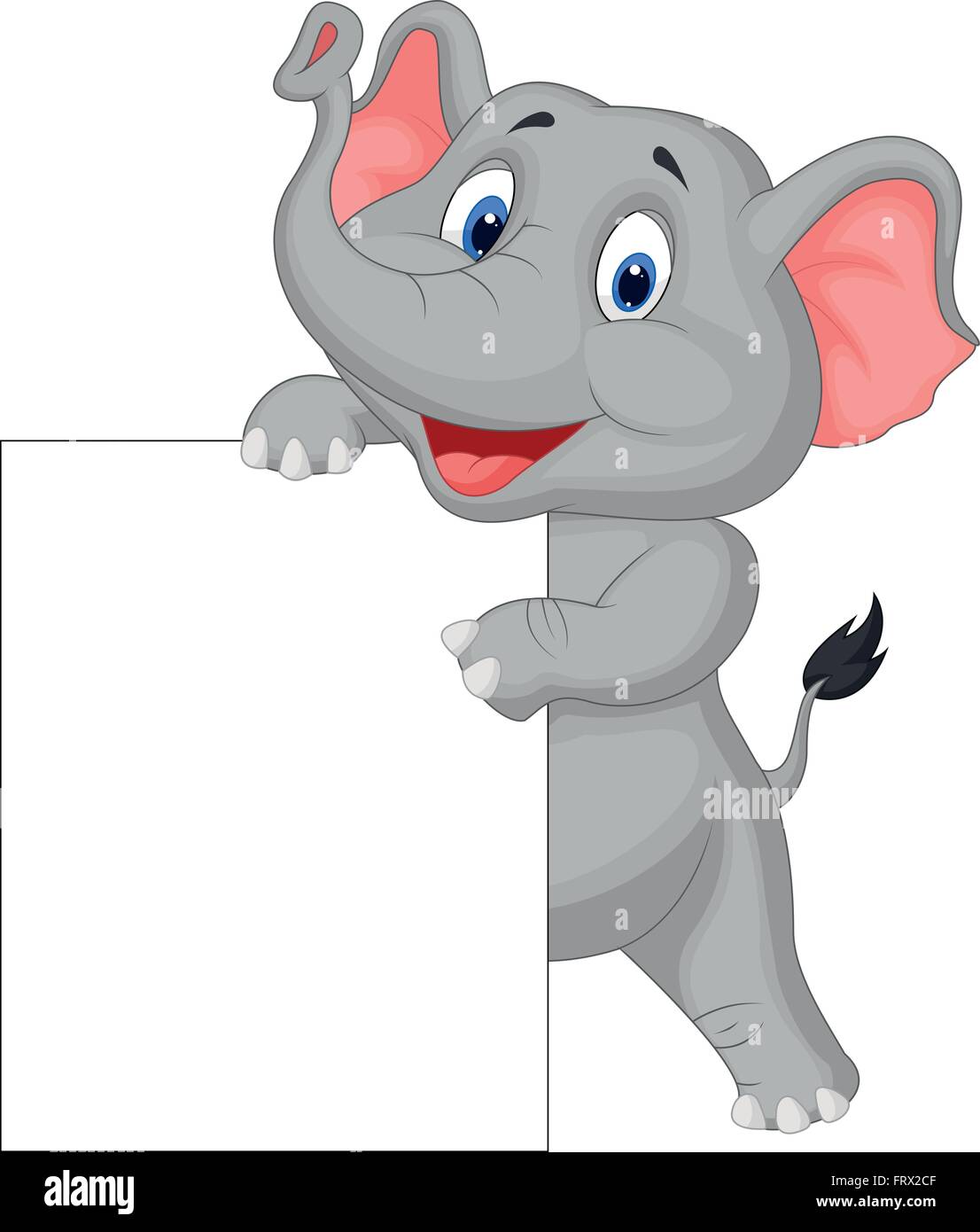 Funny elephant cartoon hi-res stock photography and images - Alamy