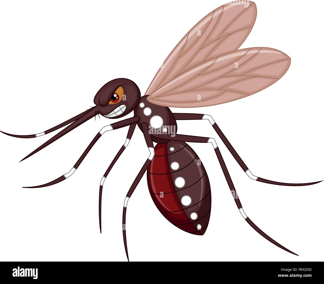 Angry mosquito cartoon Stock Vector Image & Art - Alamy