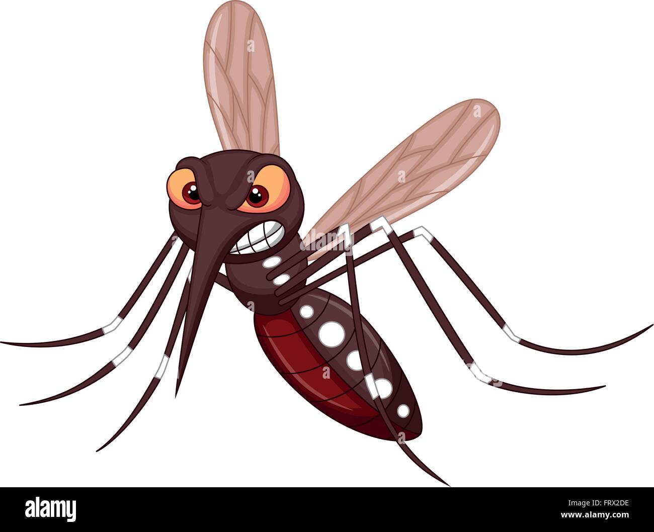 Angry mosquito cartoon Stock Vector Image & Art - Alamy
