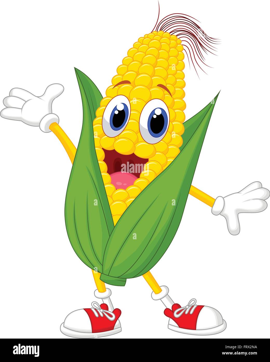 Corn character hi-res stock photography and images - Alamy