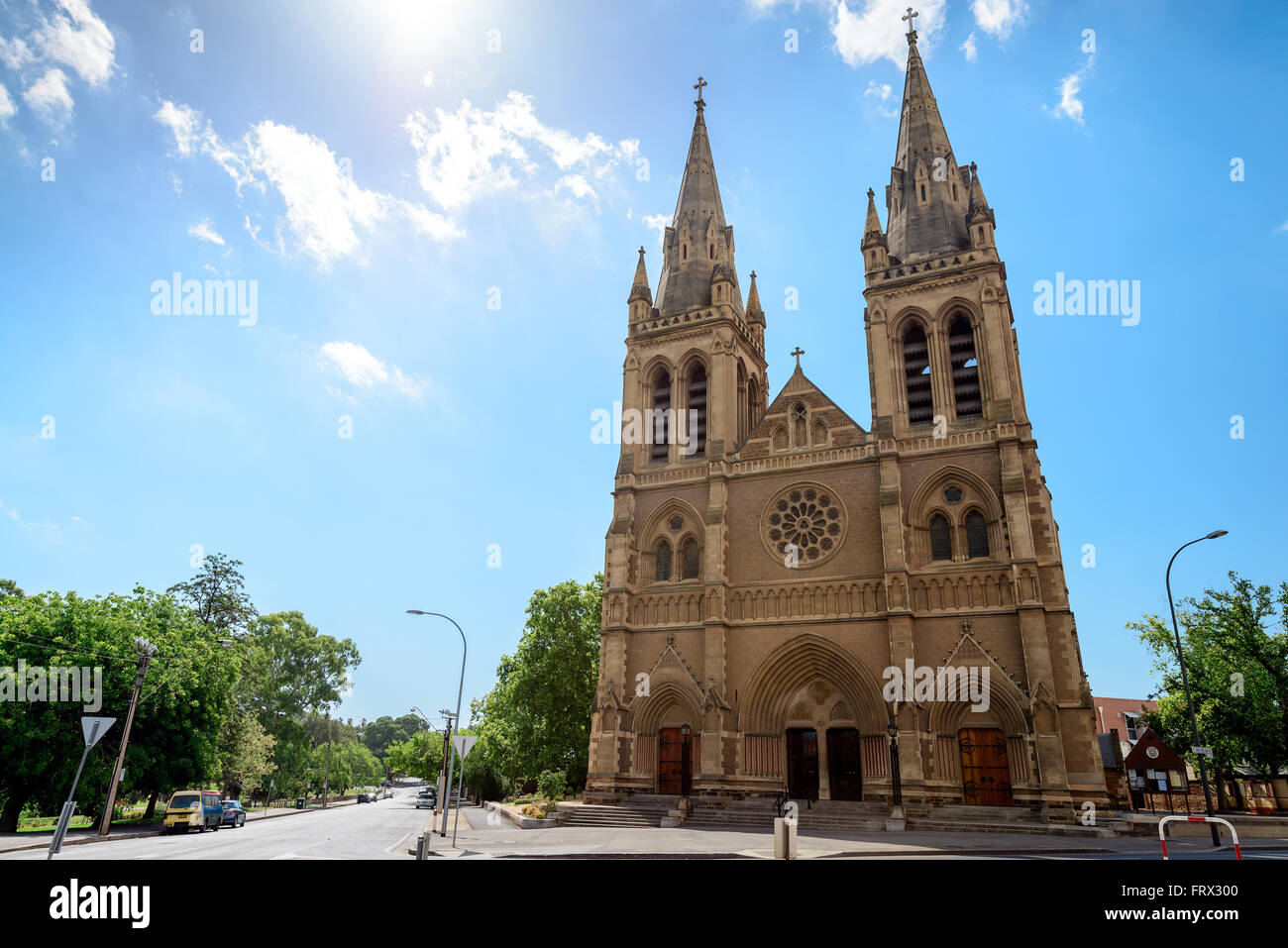 Adelaide, Australia - January 3, 2016: St. Peter's Cathedral of ...