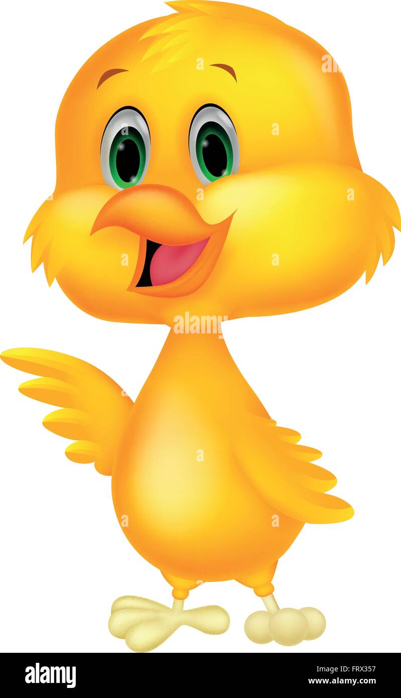 Cute chicken cartoon waving Stock Vector Image & Art - Alamy