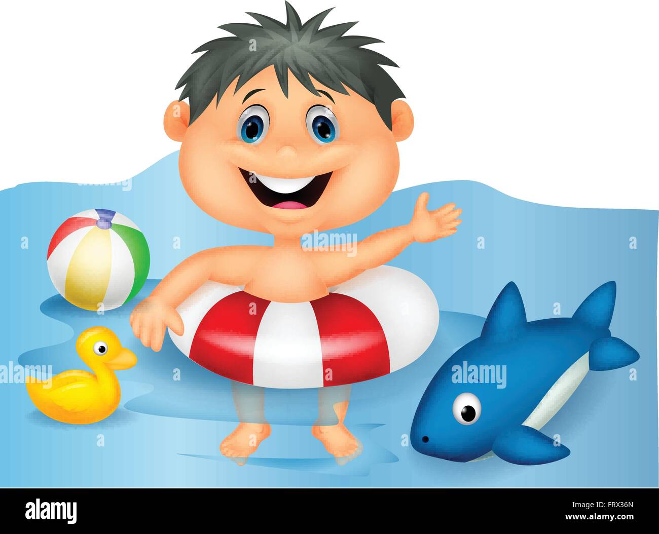 Shark floating Stock Vector Images - Alamy