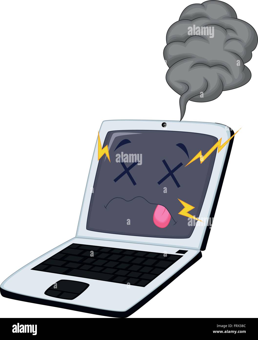 Corrupt screen Stock Vector Images - Alamy