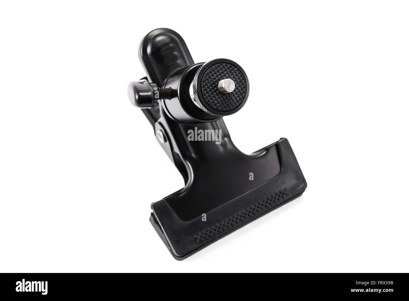 photo clamp on white background Stock Photo - Alamy