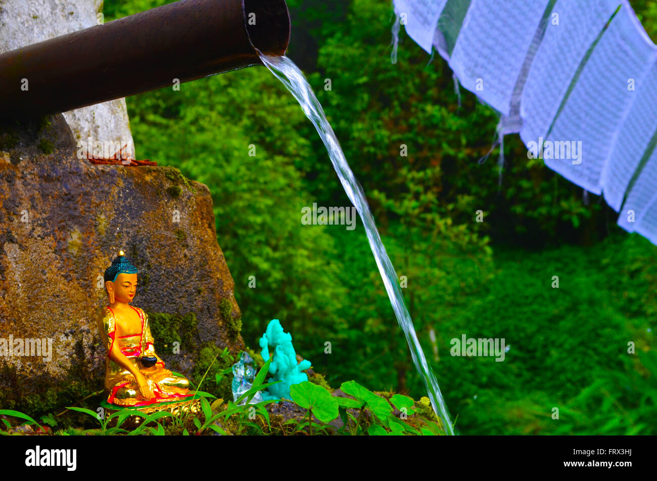 Silence is the Nature of Peace Stock Photo - Alamy