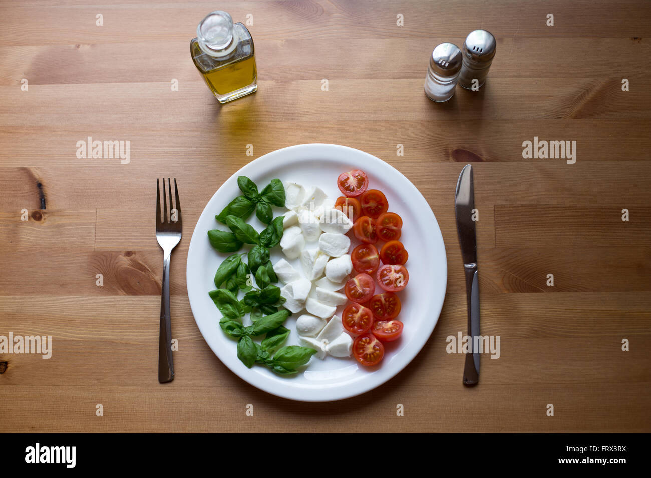 Italy on a plate. Best Italian ingredients: Basil, mozzarella and ...