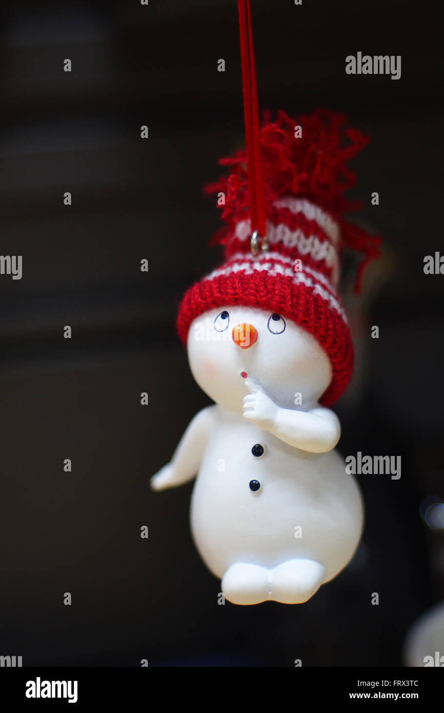 Snowman Key Chain Stock Photo - Alamy