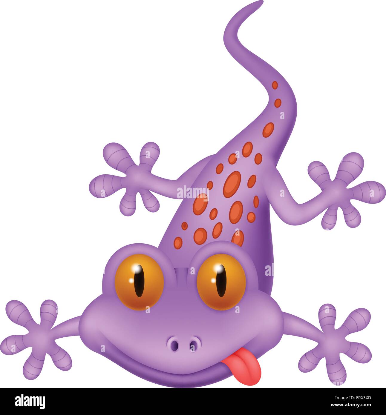 Gecko smiling Stock Vector Images - Alamy