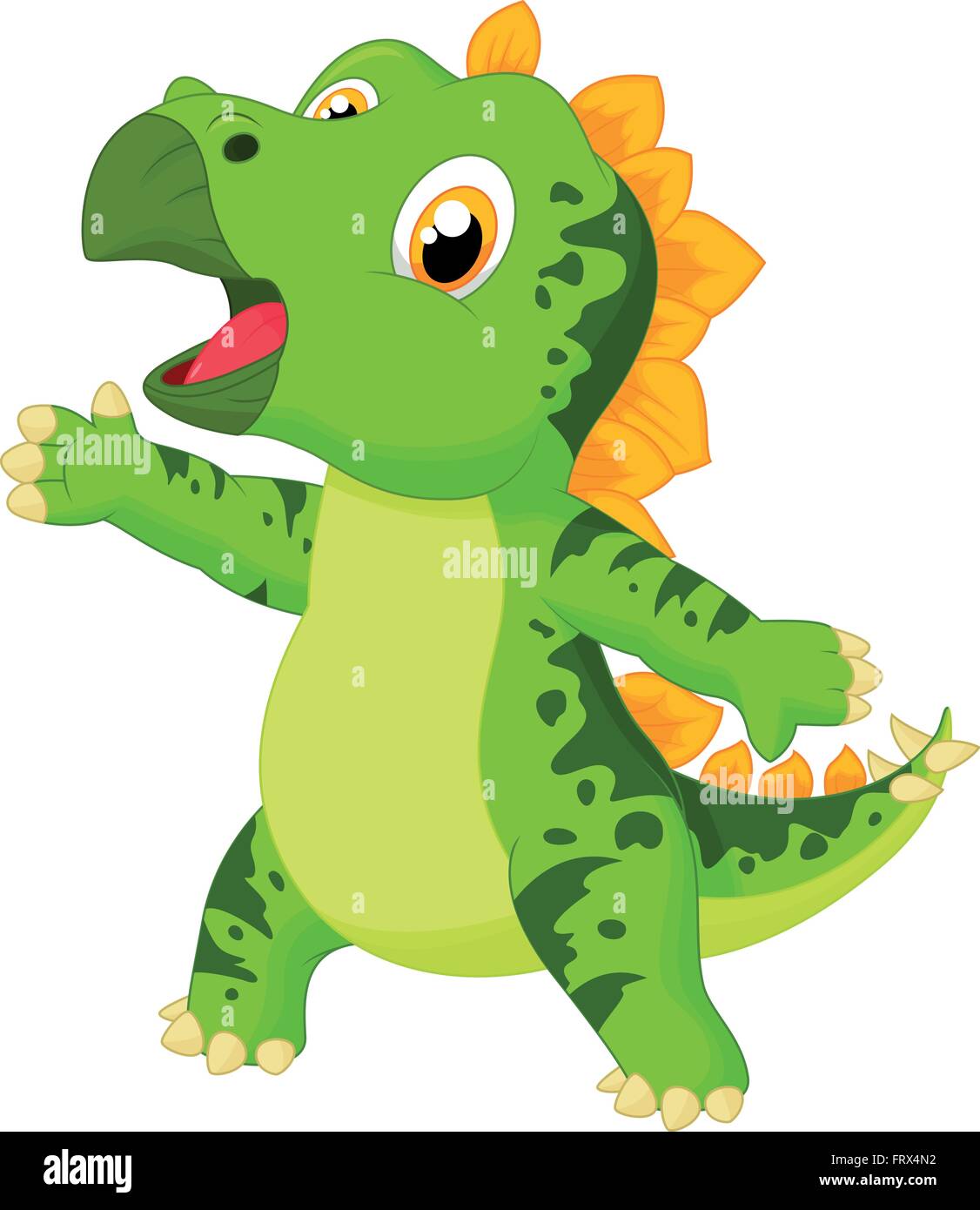 Baby Stegosaurus Clipart Spiked Stegosaurus Dino SVG, Dinosaur