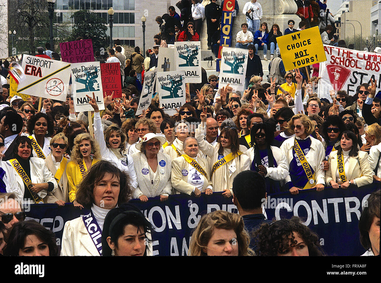 Pro choice march 1989 hi-res stock photography and images - Alamy
