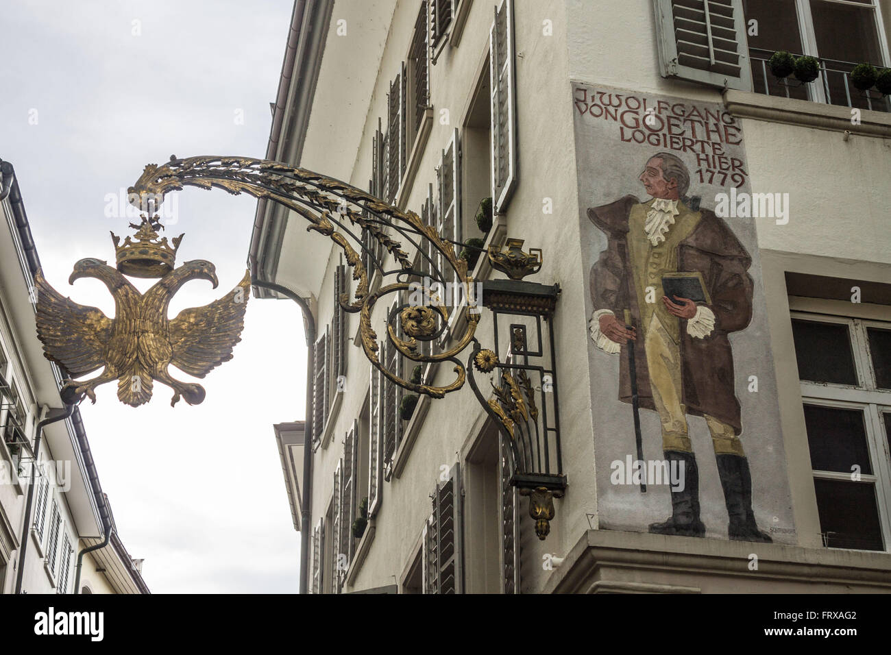 Typical sign lucerne hi-res stock photography and images - Alamy