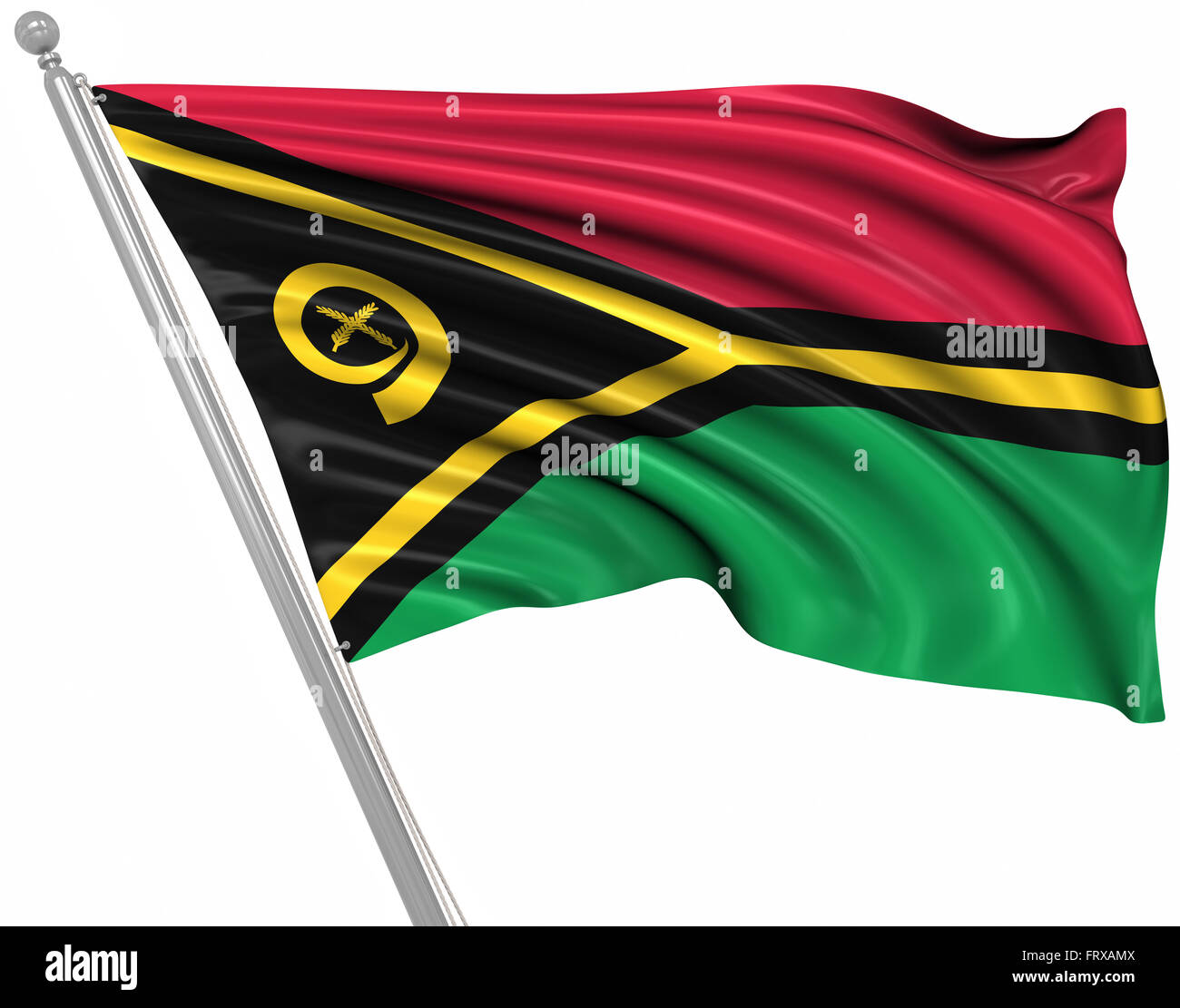 Flag of vanuatu hi-res stock photography and images - Alamy
