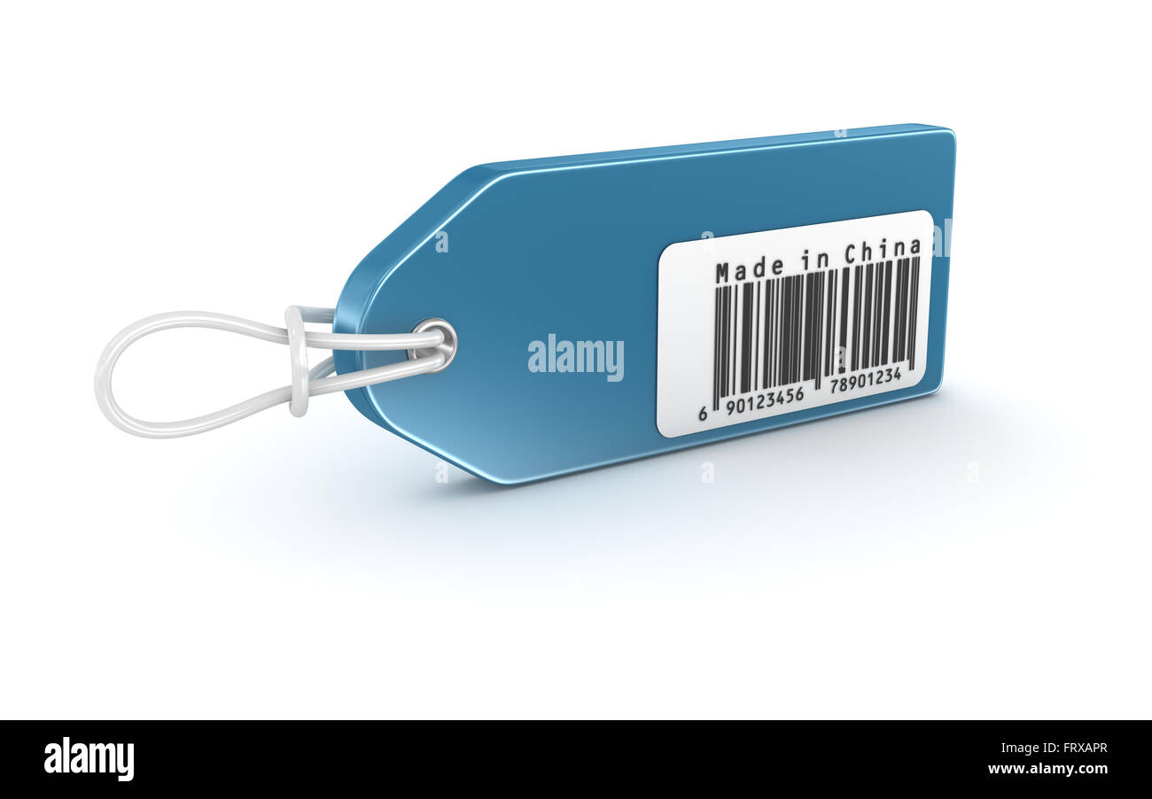 3d render of label Stock Photo - Alamy