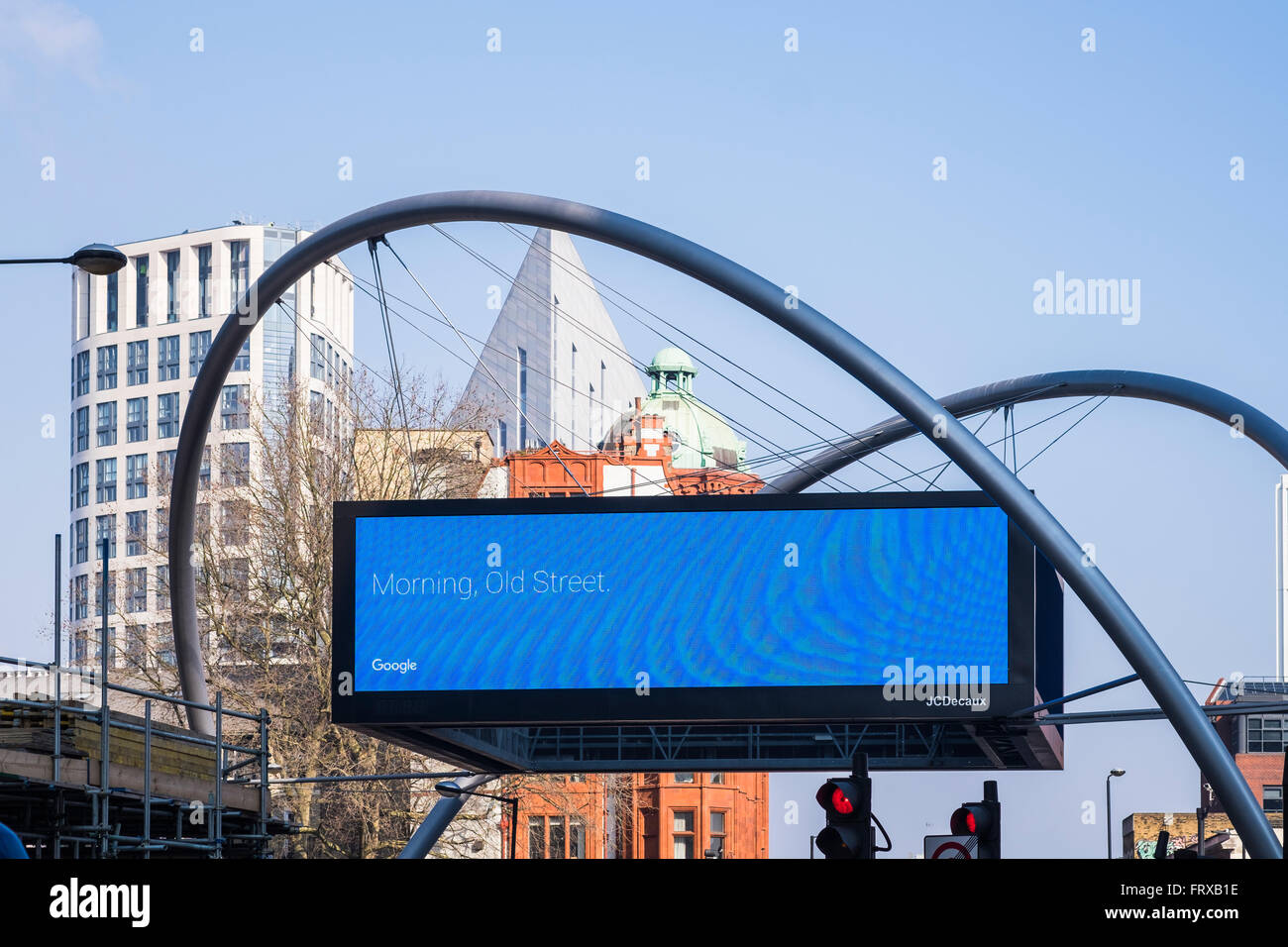 Old Street roundabout, London, England, U.K Stock Photo - Alamy