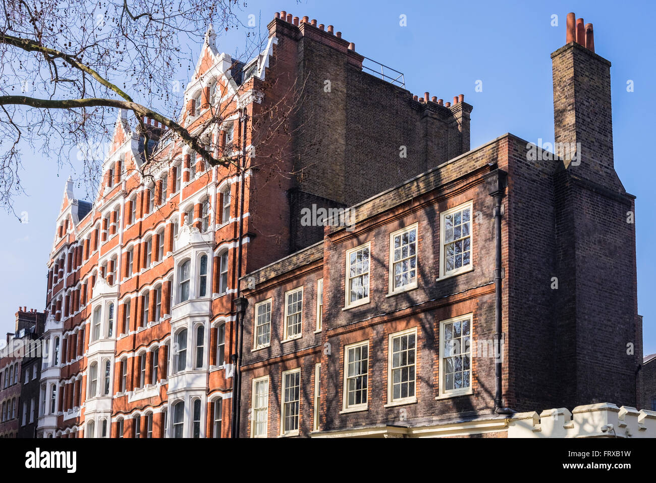 Malmaison hotel&houses, Charterhouse Square, London, England, U.K Stock ...