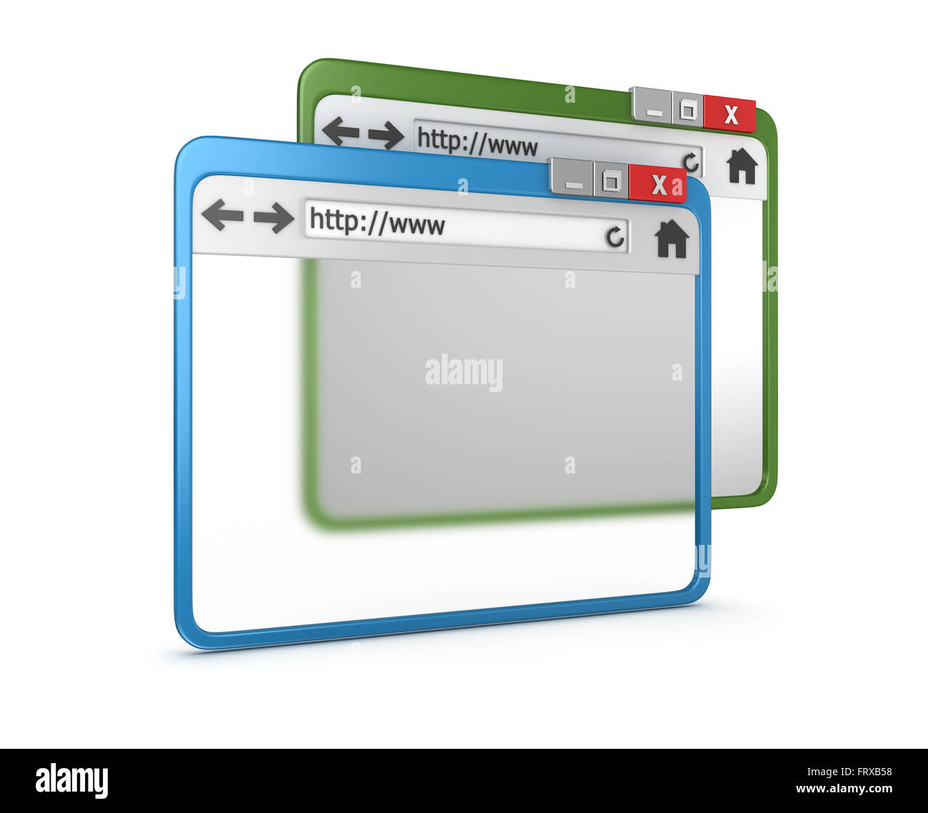 3d Browser , This is a computer generated and 3d rendered picture Stock ...