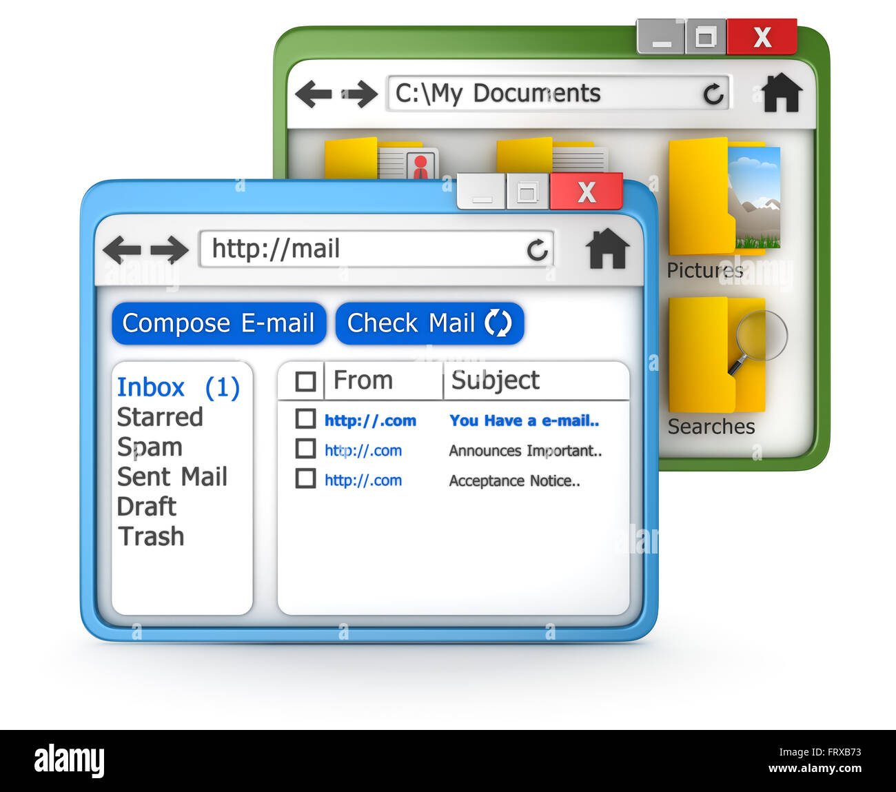 Inbox hi-res stock photography and images - Alamy