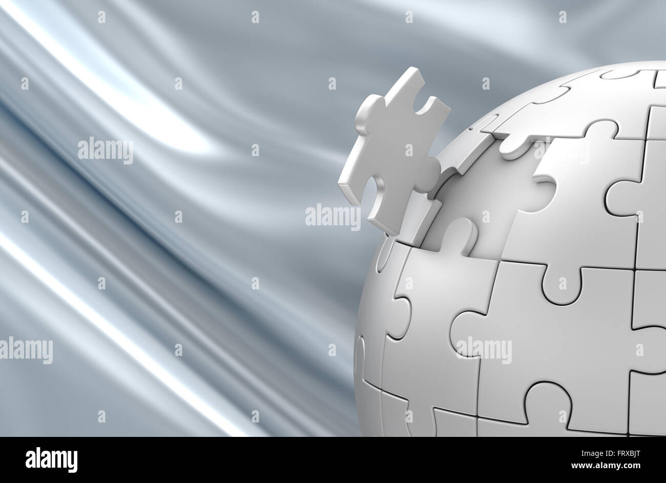 3d sphere puzzle hi-res stock photography and images - Alamy