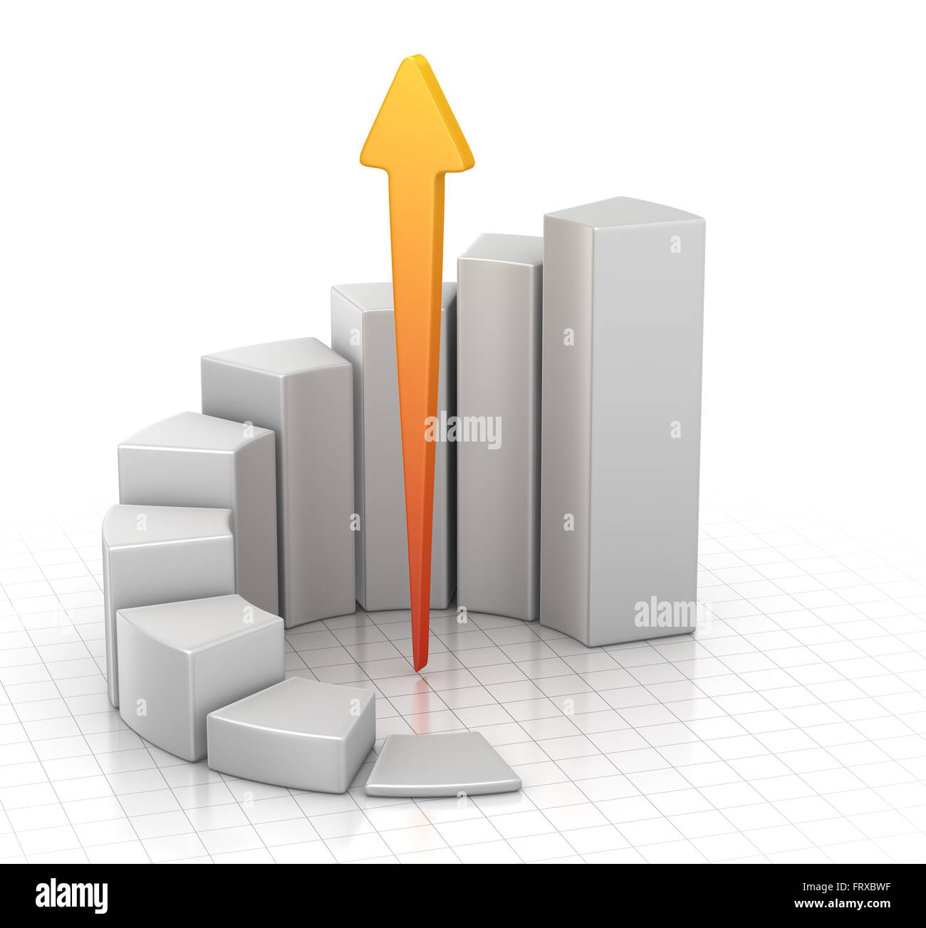 Pie Chart , This is a computer generated and 3d rendered picture Stock ...