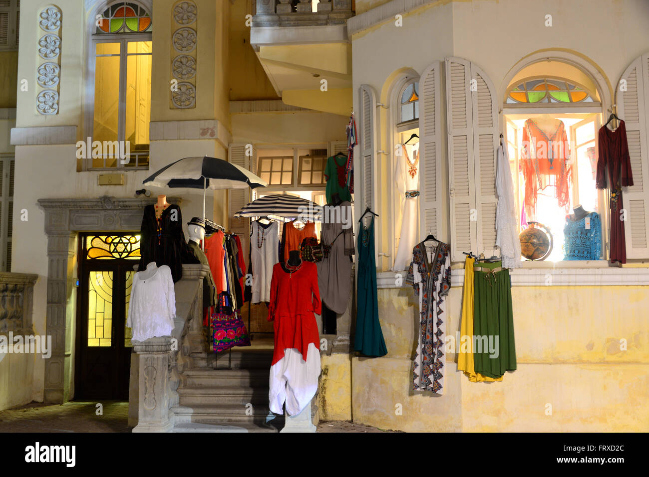 Shop in the Allenby Quarter, Tel Aviv, Israel Stock Photo - Alamy
