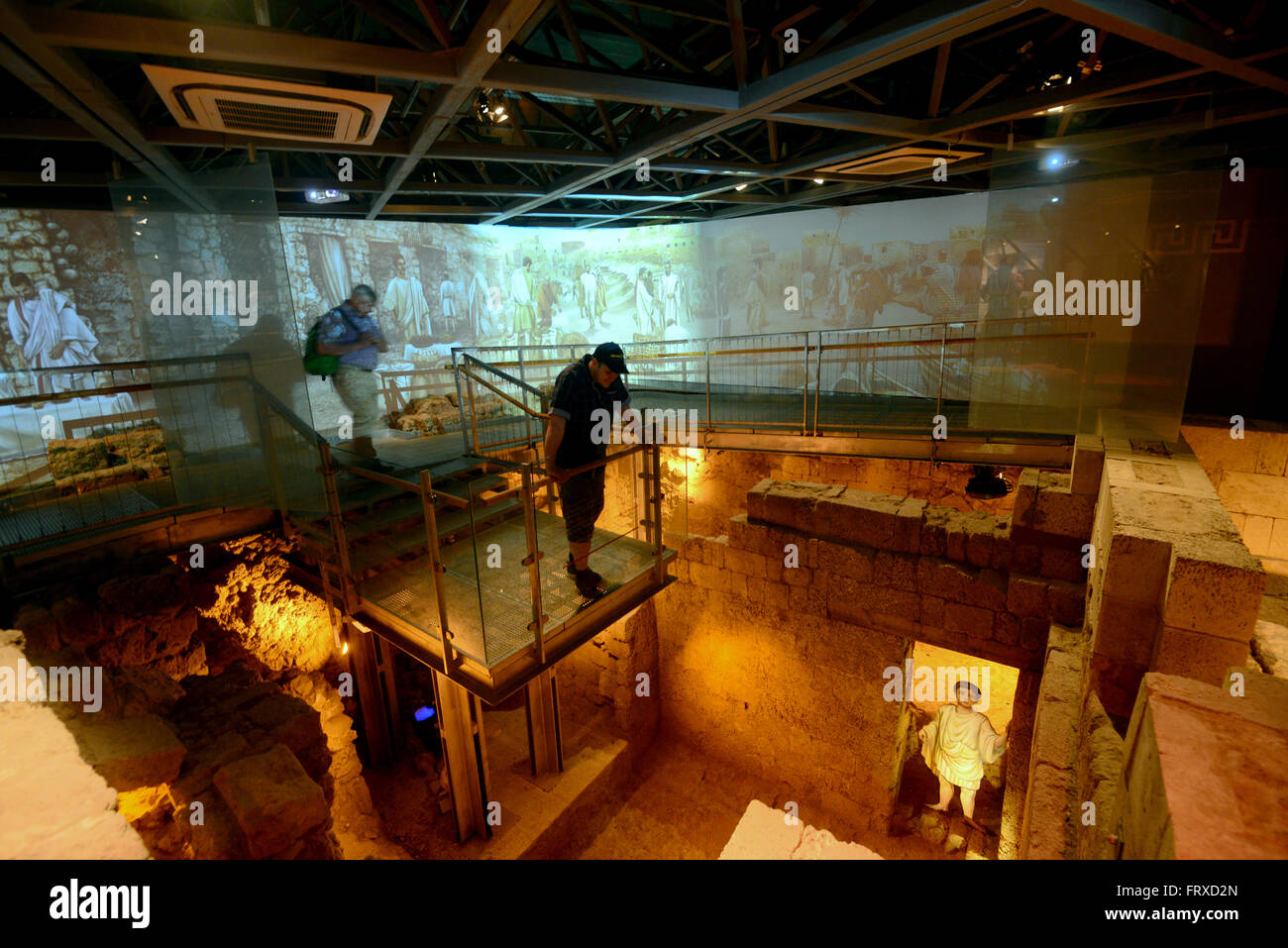 Archeological Museum Jaffa, Tel Aviv, Israel Stock Photo - Alamy