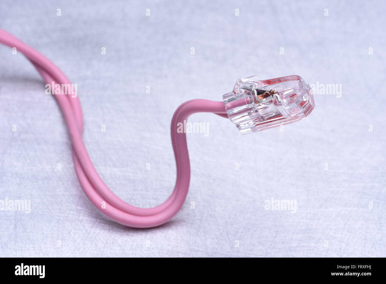 Closeup of a electric cables on metalic grey background Stock Photo - Alamy