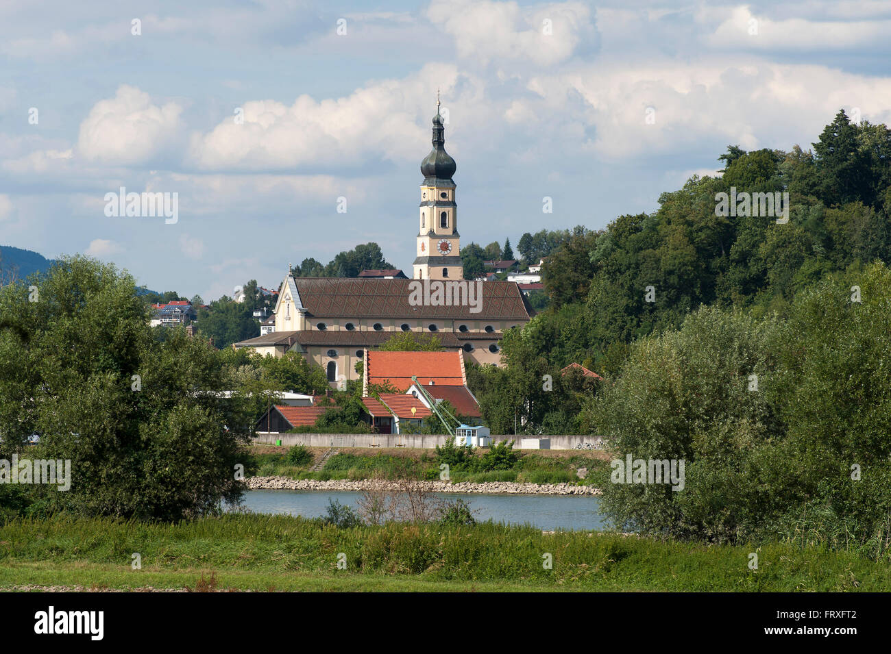 Church of the Assumption, Deggendorf, Bavarian Forest, Bavaria, Germany ...