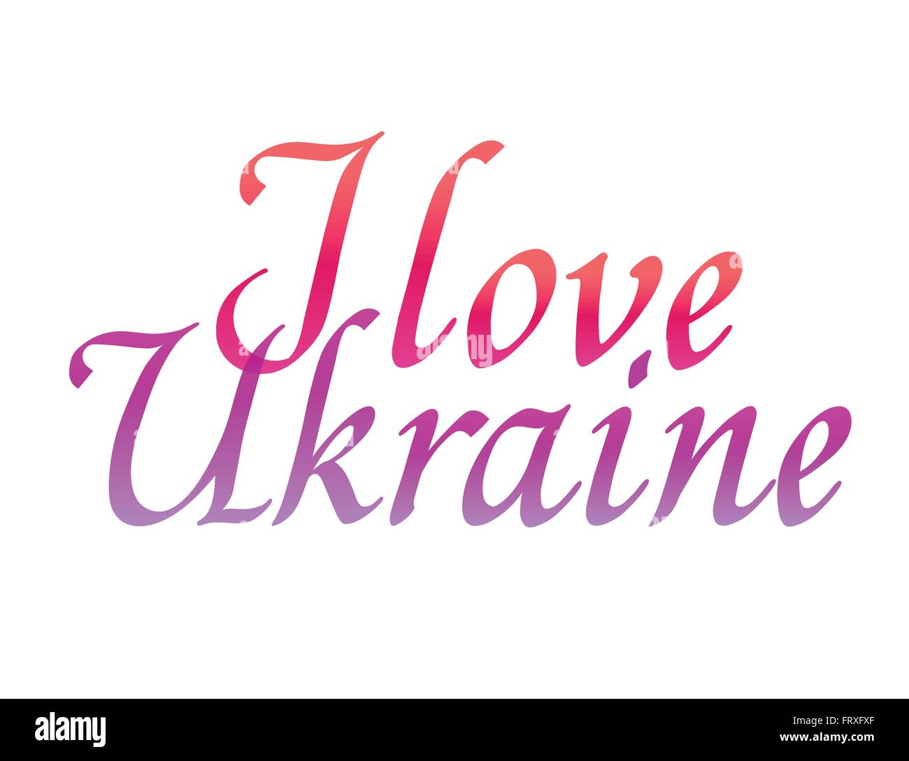 I love ukraine heart Cut Out Stock Images & Pictures - Alamy