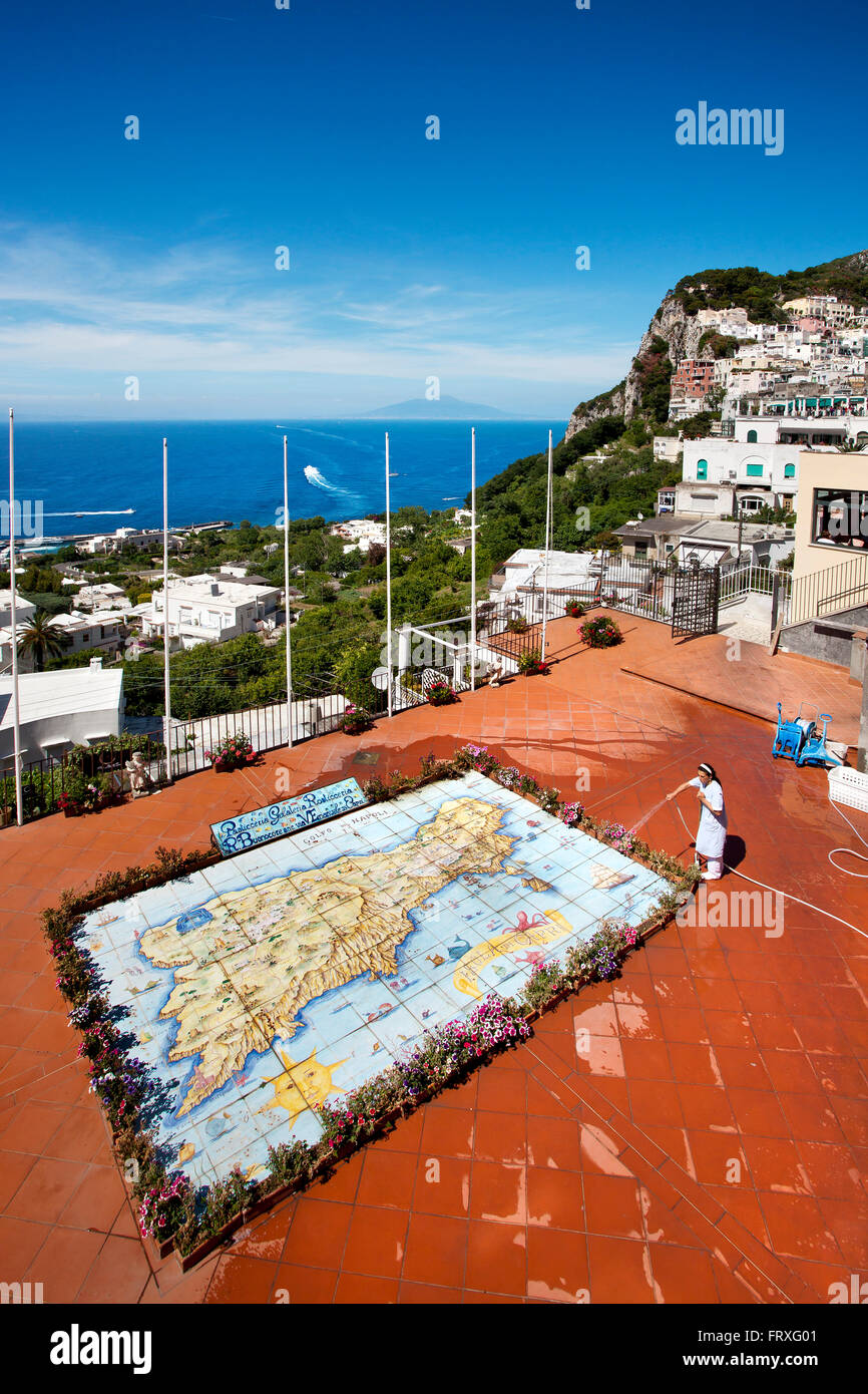 Map capri hi-res stock photography and images - Alamy