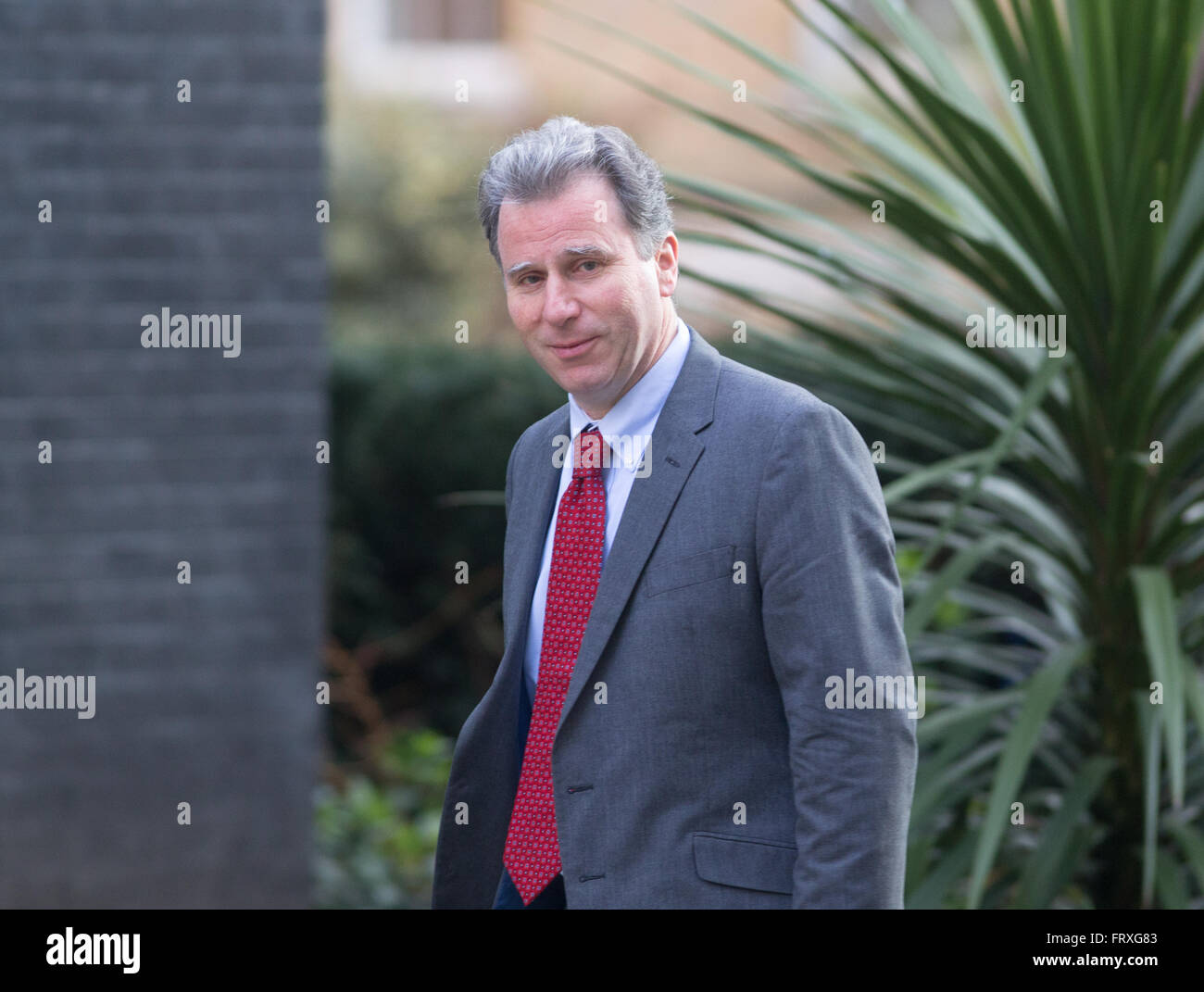 Oliver Letwin,Chancellor of the Duchy of Lancaster,arrives at Number 10 ...