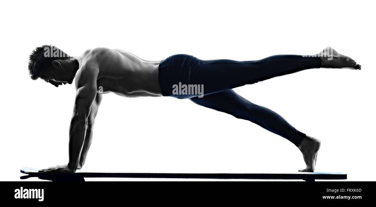 Pilates man gym hi-res stock photography and images - Alamy