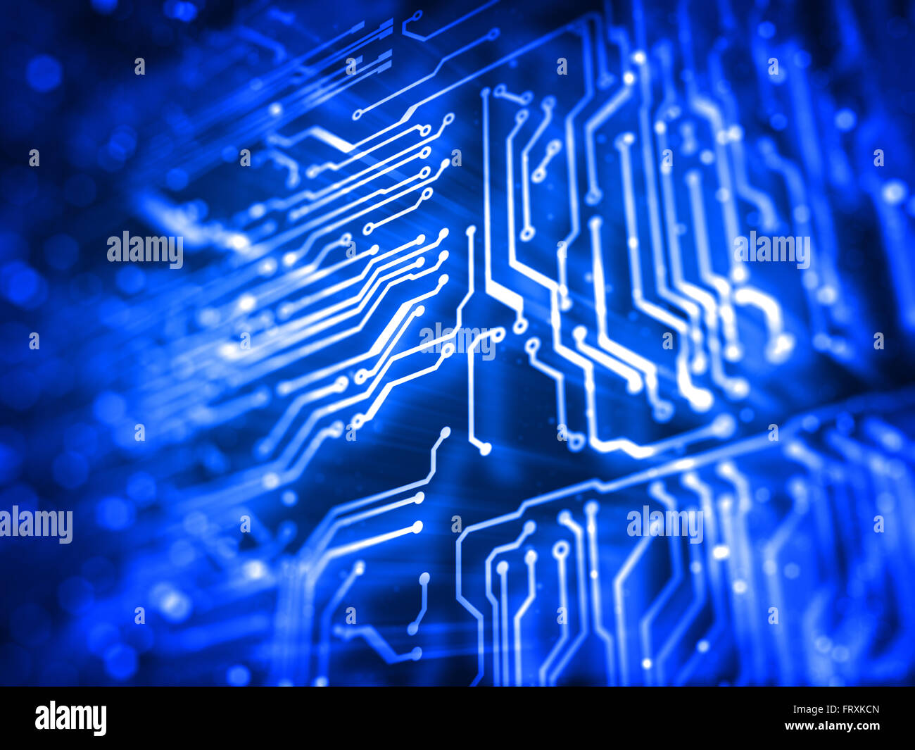 Computer circuit 3d hi-res stock photography and images - Alamy