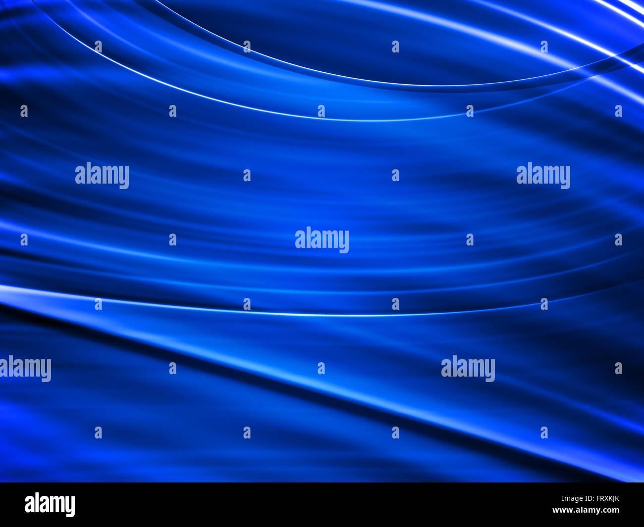 3d render blue flowing hi-res stock photography and images - Alamy