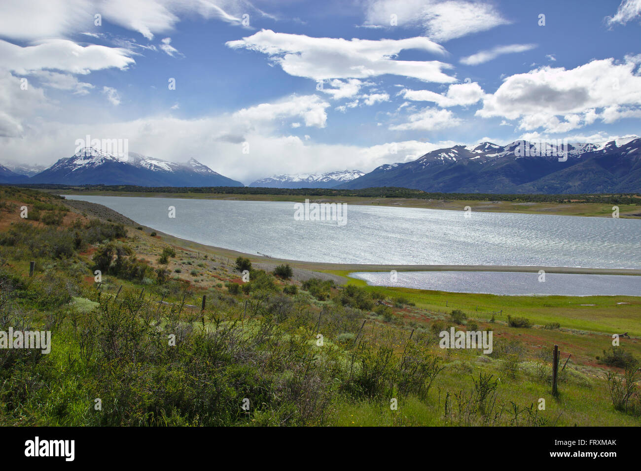 Lago Roca, Los Glaciares National Park , Patagonia, Argentinia Stock ...