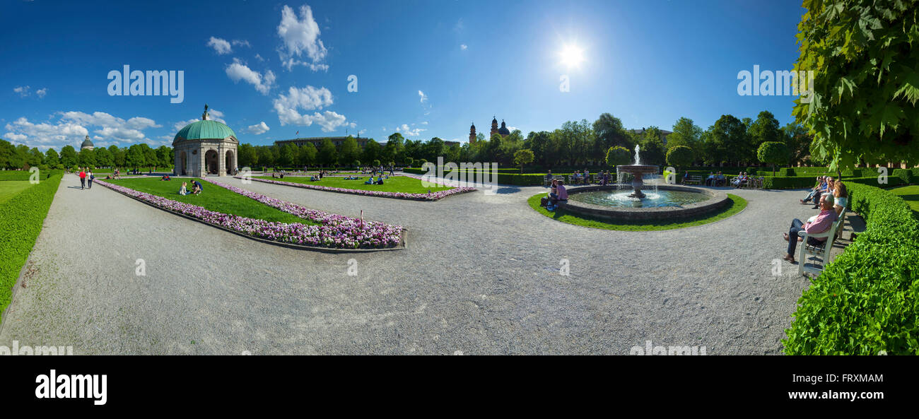 Hofgarten, Munich, Upper Bavaria, Bavaria, Germany Stock Photo - Alamy