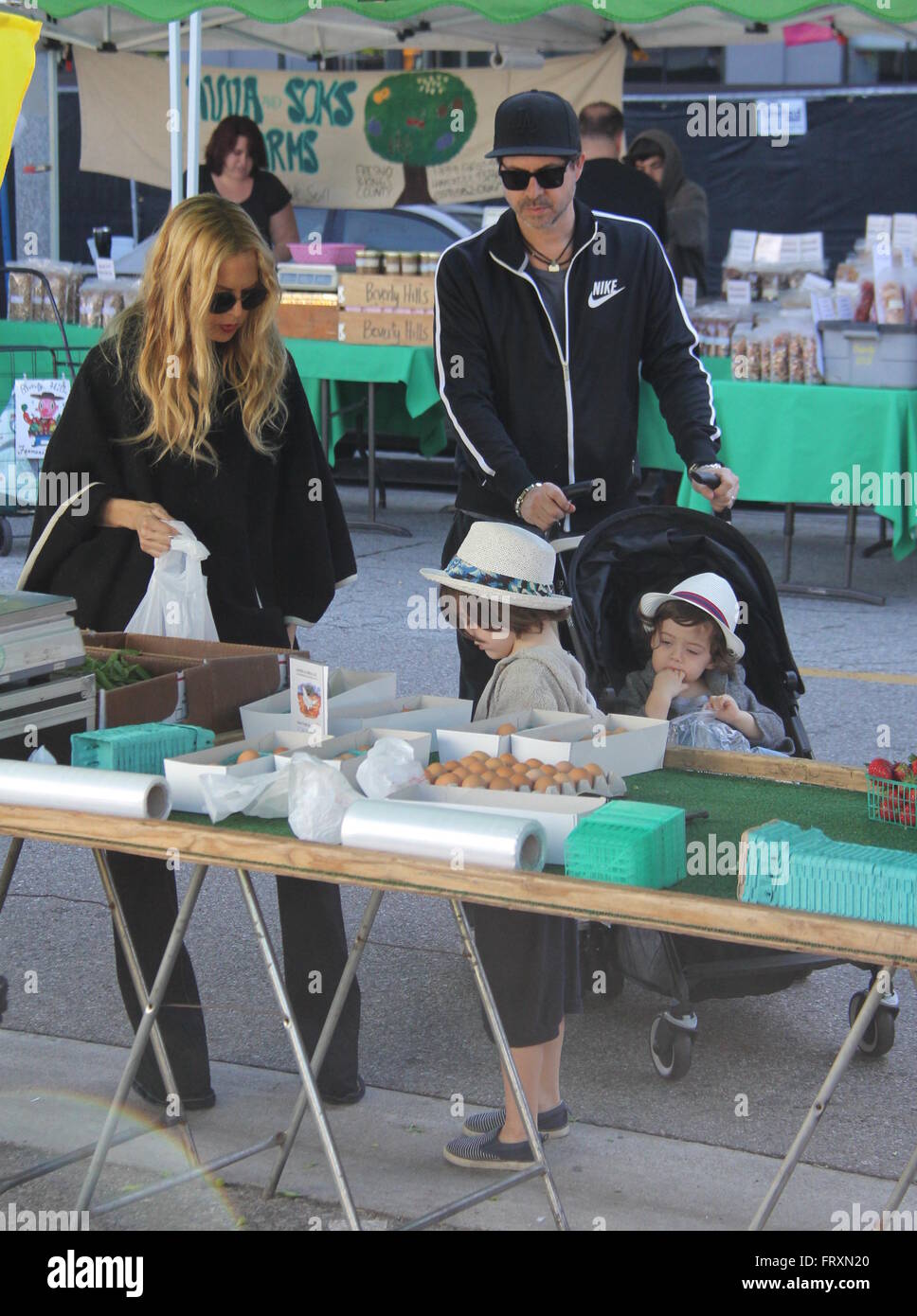 Rachel Zoe and husband Rodger Berman take their two sons, Skyler and ...