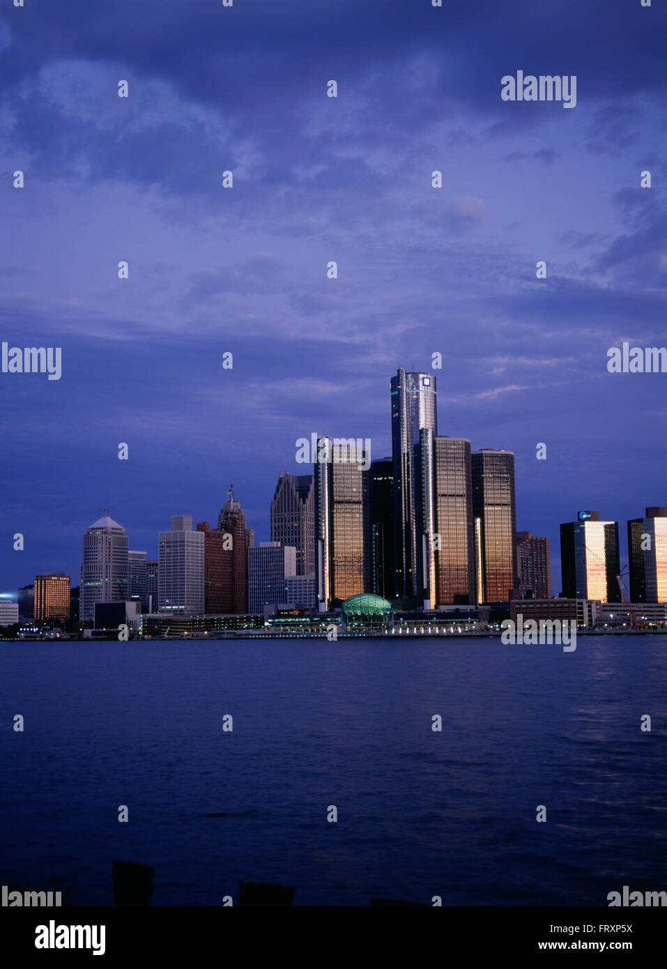 Detroit financial district hi-res stock photography and images - Alamy