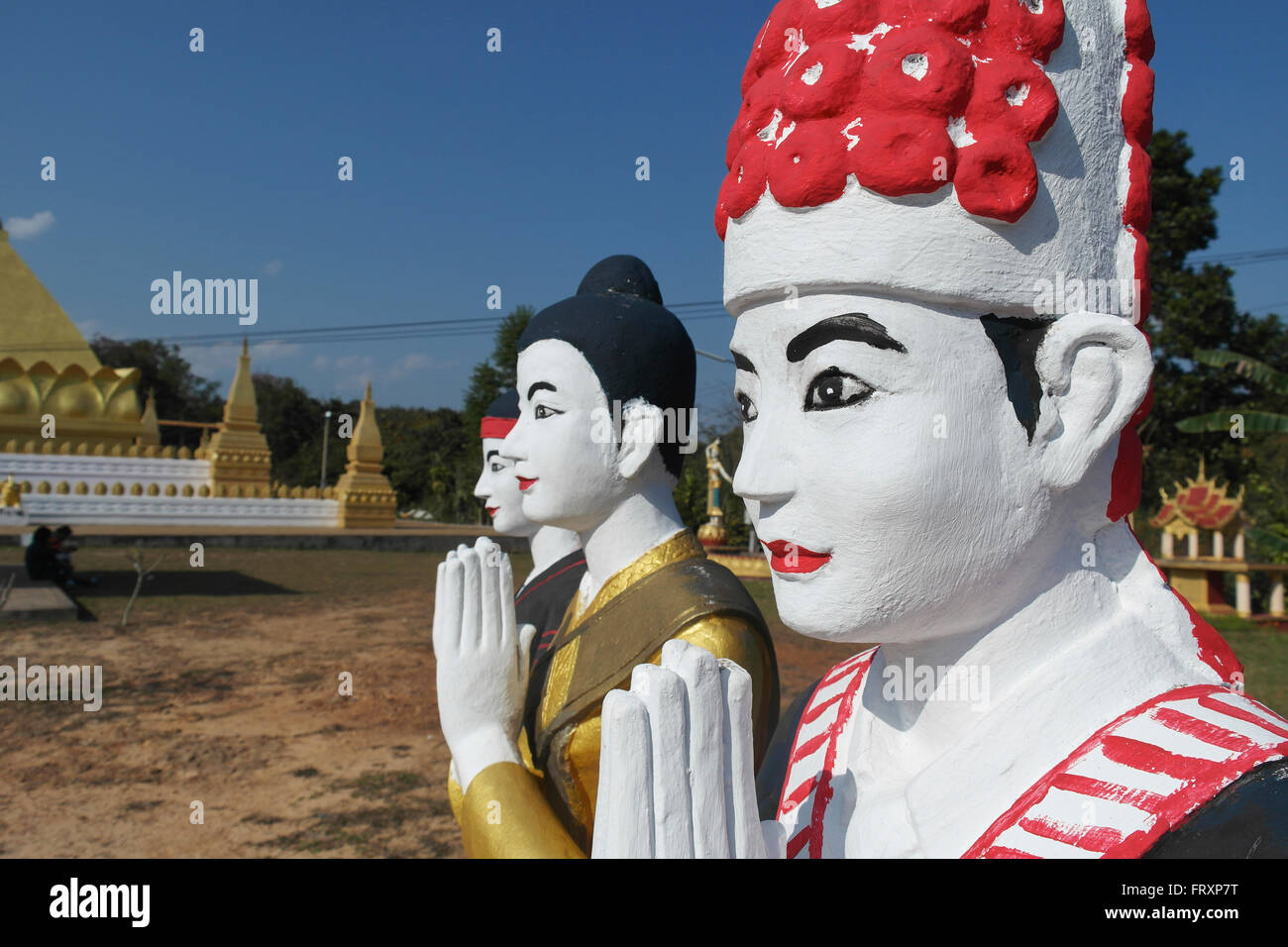 Buddhism Statues in Luang Namtha - Laos Stock Photo - Alamy