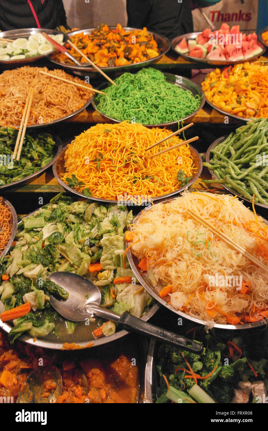 Fresh Vegetables in Luang Prabang - Laos Stock Photo - Alamy