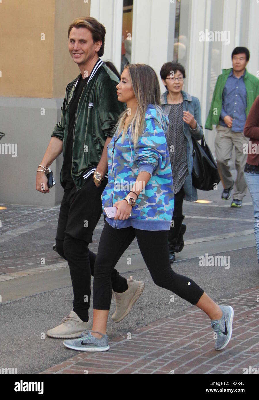 Jonathan Cheban shopping at The Grove holding hands with his girlfriend ...